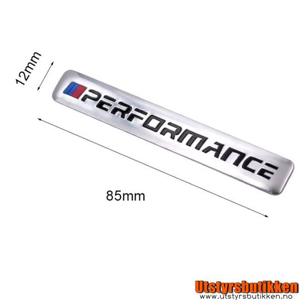 BMW Performance emblem - Utstyrsbutikken